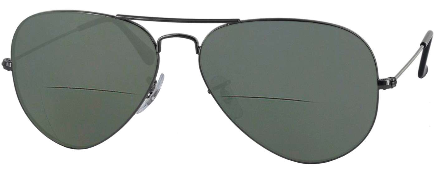 Men's Ray-Ban 3025L Bifocal Reading Sunglasses | ReadingGlasses.com